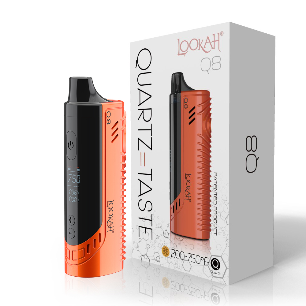 Lookah Q8 Vaporizer, thc, , wax, dab, concentrates, nail, enail ...