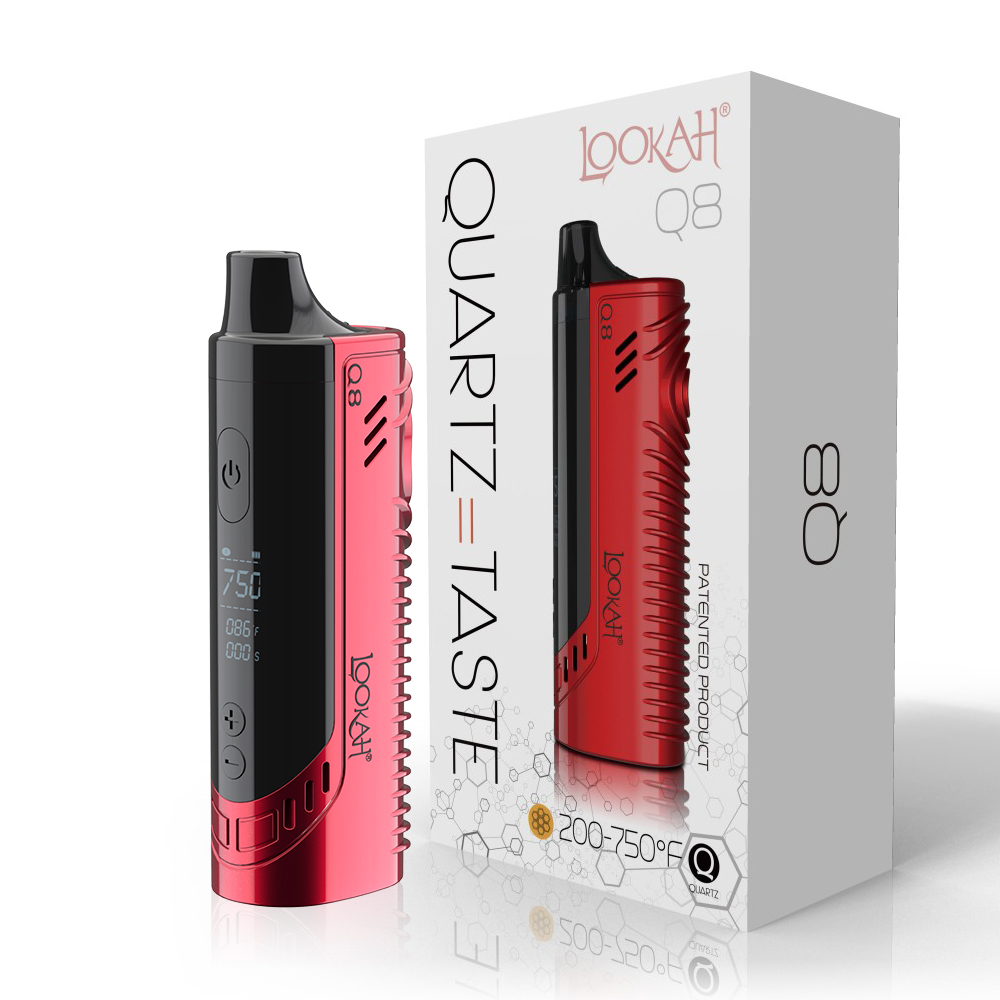 Lookah Q8 Vaporizer, thc, , wax, dab, concentrates, nail, enail ...