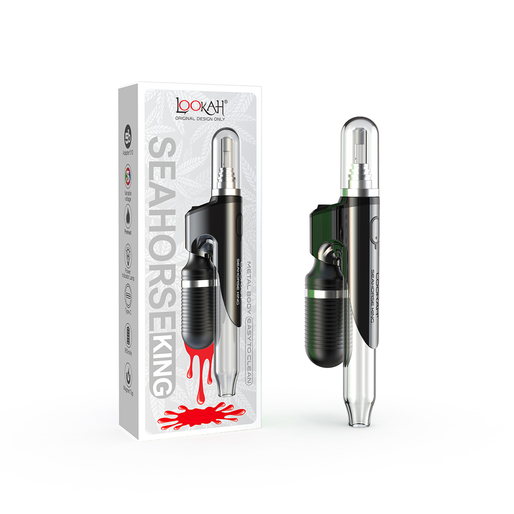 Lookah Seahorse King, thc, wax, dab, concentrates, extracts, nectar ...