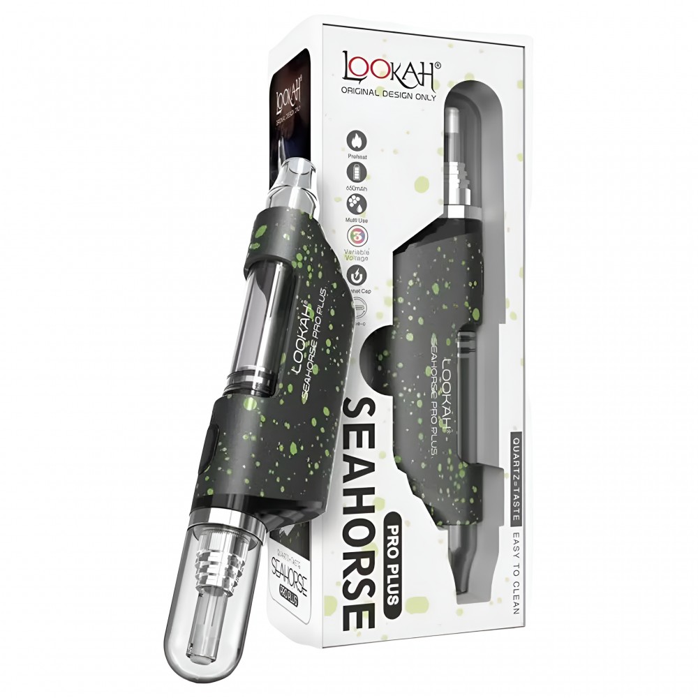 Lookah Seahorse Pro Plus, thc, , wax, dab, concentrates, nectar ...