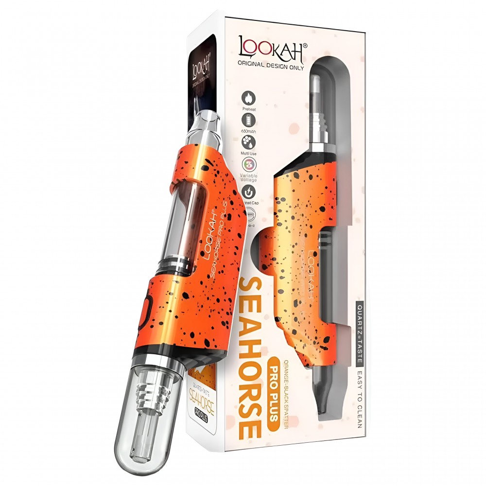 Lookah Seahorse Pro Plus, thc, , wax, dab, concentrates, nectar ...