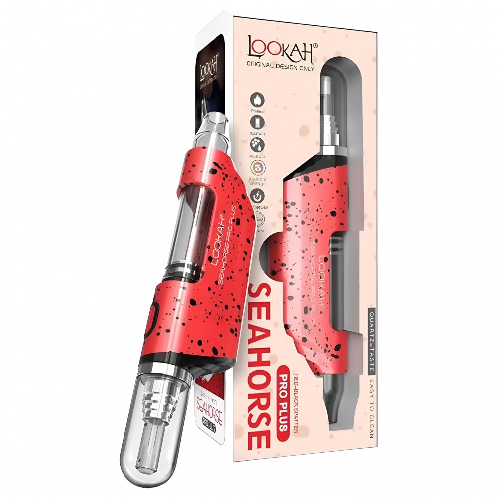 Lookah Seahorse Pro Plus, thc, , wax, dab, concentrates, nectar ...