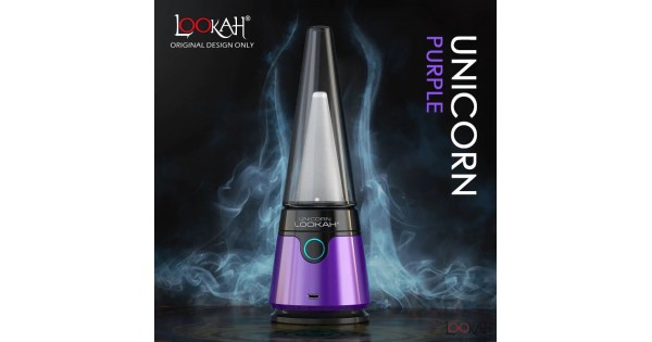 Lookah Unicorn Vaporizer, thc, , wax, dab, concentrates, electronic rig ...