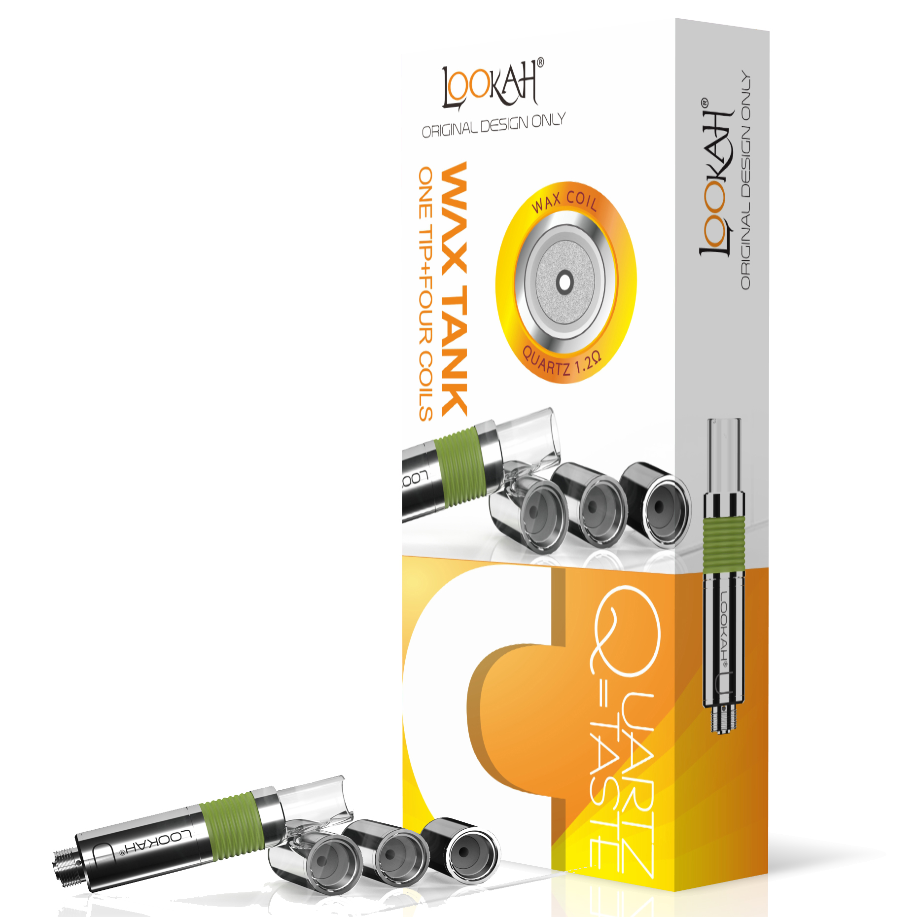 Lookah Wax Tanks (1 Tip + 4 Coils), thc, , wax dab, concentrates, 510 ...