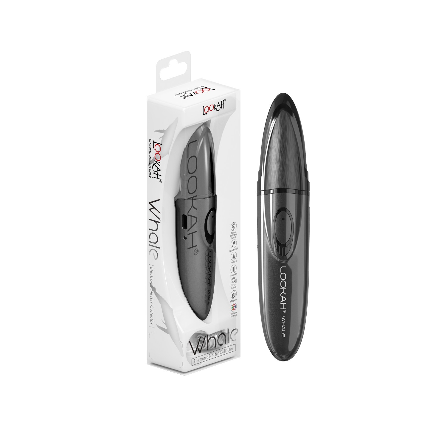 Lookah Whale Electronic Nectar Collector, thc, wax, dab, concentrates ...