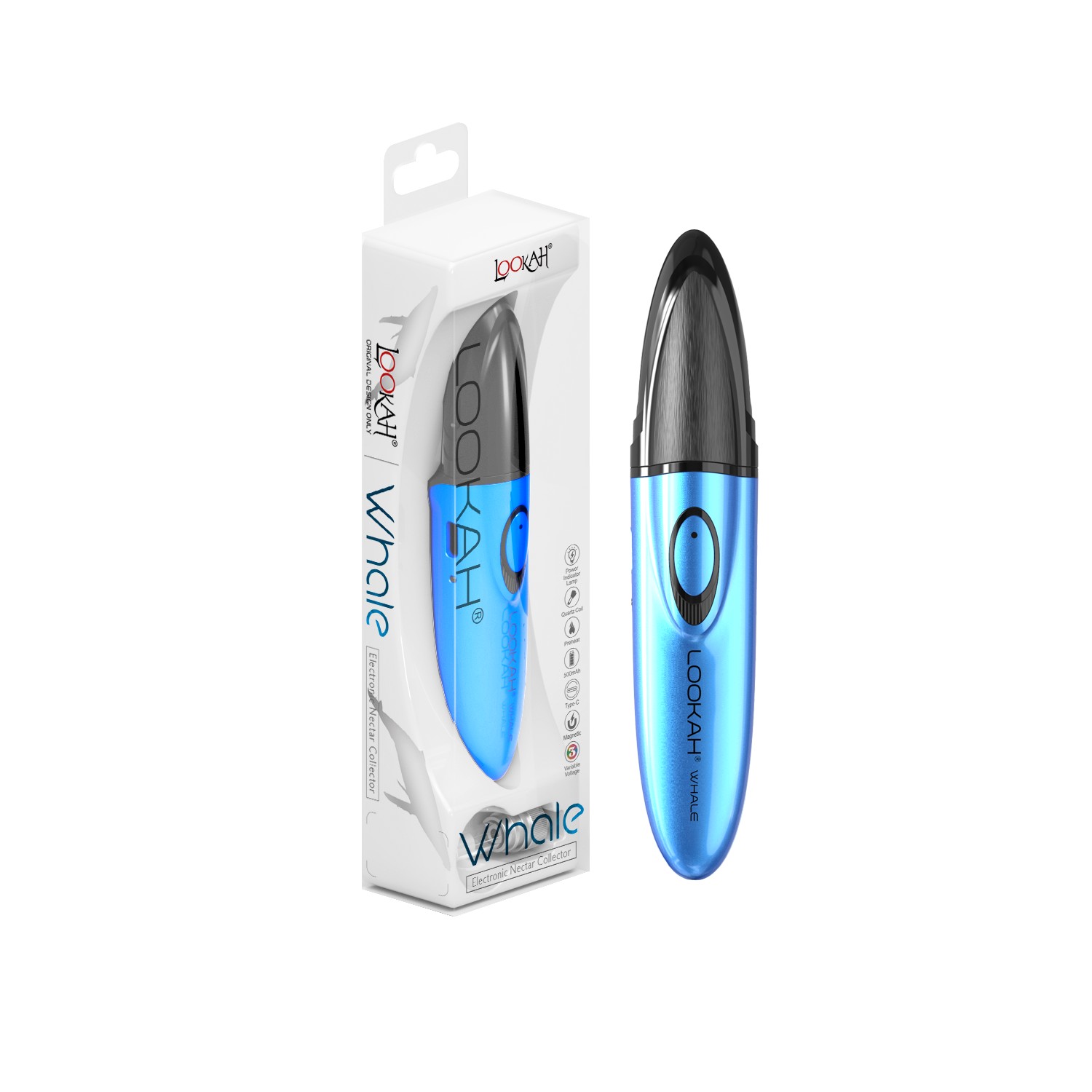 Lookah Whale Electronic Nectar Collector, thc, wax, dab, concentrates ...