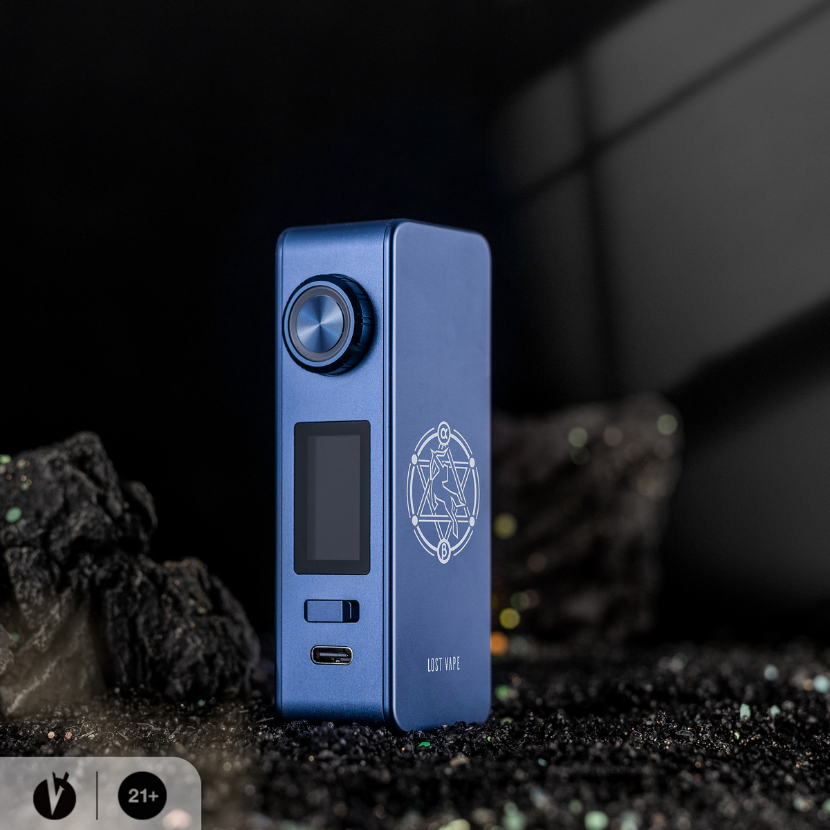 Lost Vape Centaurus M100 Box Mod, single 18650, single battery