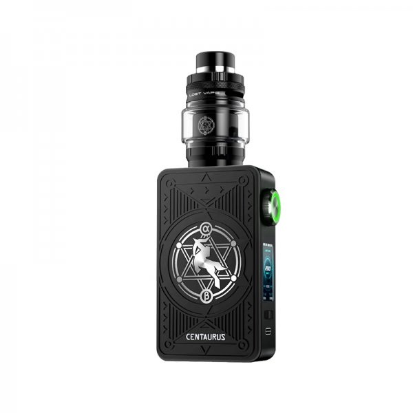Lost Vape Centaurus M200 Kit, ub max series coils, dual 18650, dual battery
