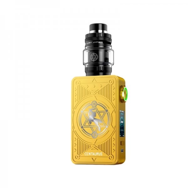 Lost Vape Centaurus M200 Kit, ub max series coils, dual 18650, dual battery