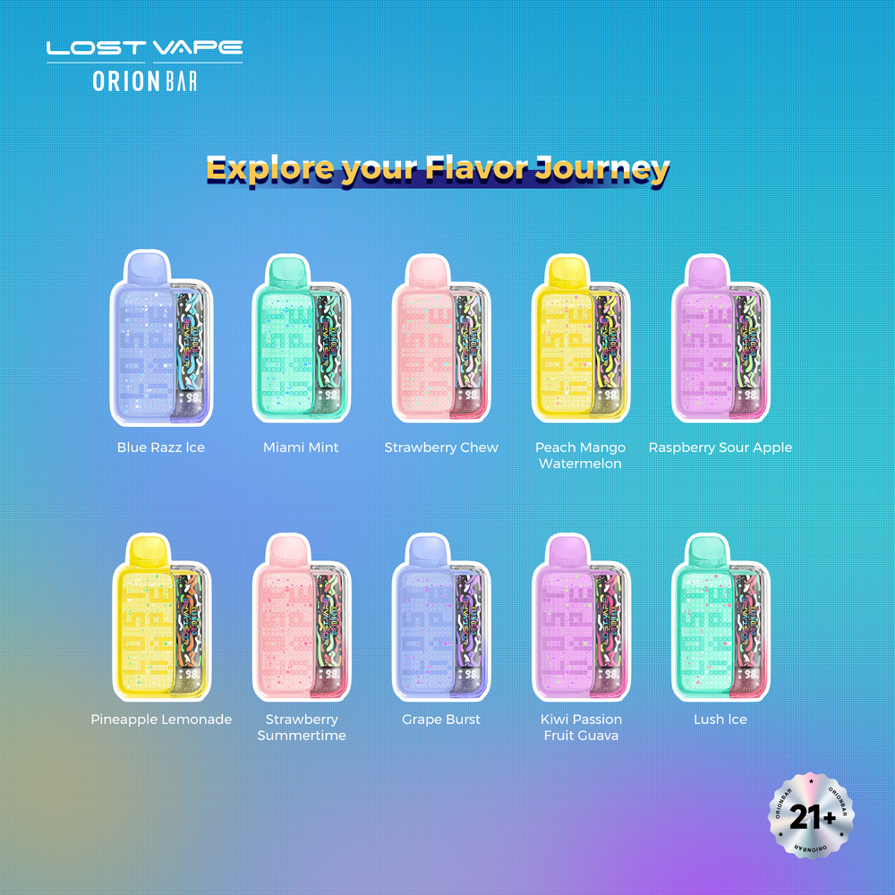 Orion Bar 10000 Disposable 5%, lost vape