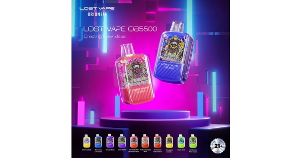 Lost Vape OB5500 Disposable 5%, orion bar 5500