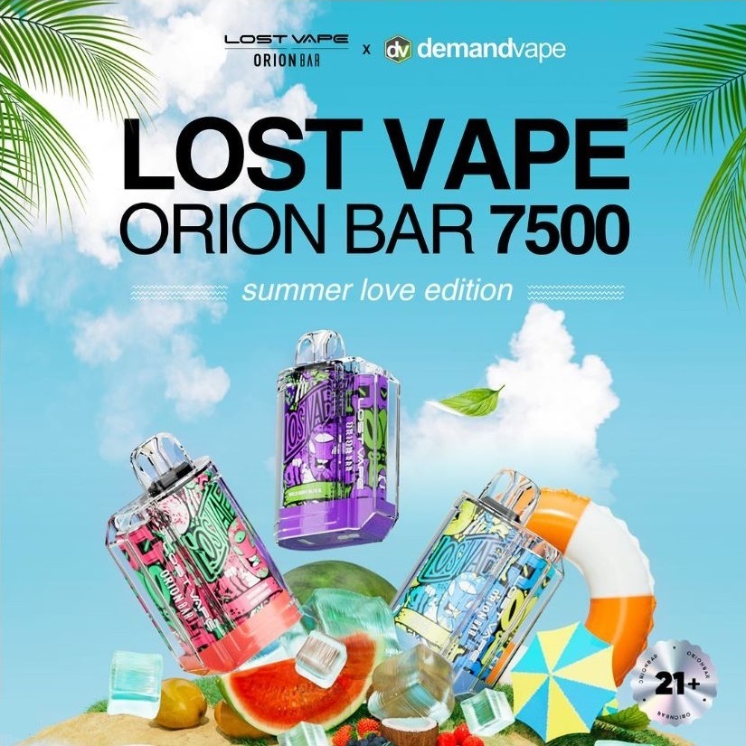 Orion Bar 7500 Disposable 5% *Exclusive Summer Edition Flavors*, lost ...