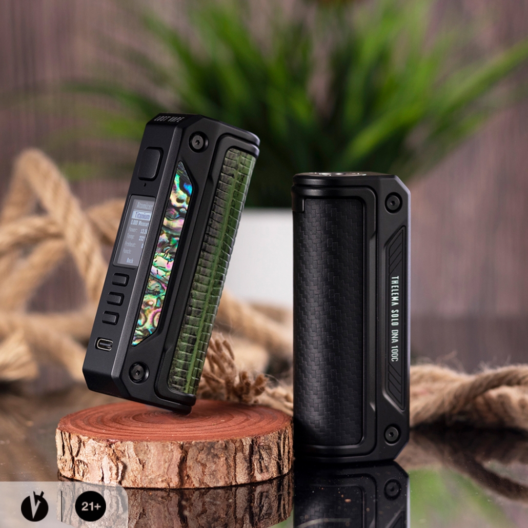 Lost Vape Thelema Solo DNA 100C Mod, single 21700, single 20700, single ...