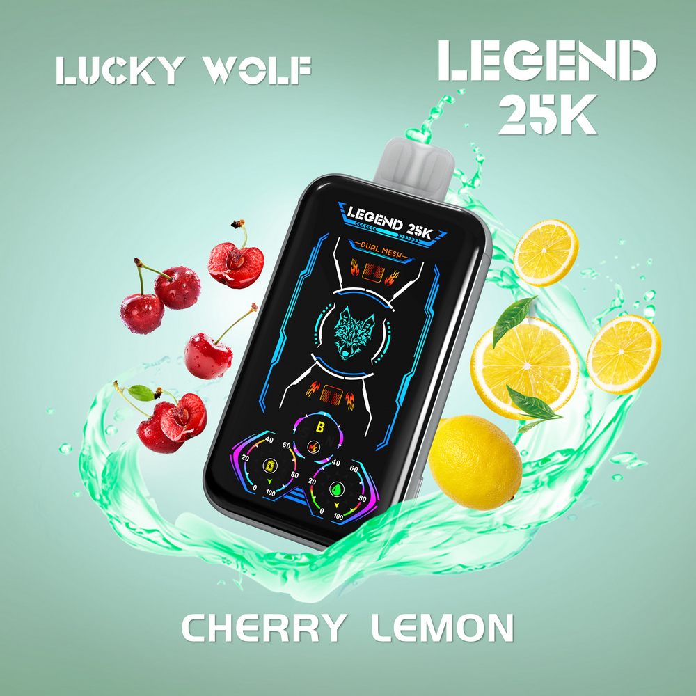 Lucky Wolf Legend 25K Disposable 5%, snowwolf