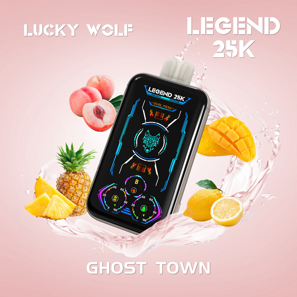 Lucky Wolf Legend 25K Disposable 5%, snowwolf