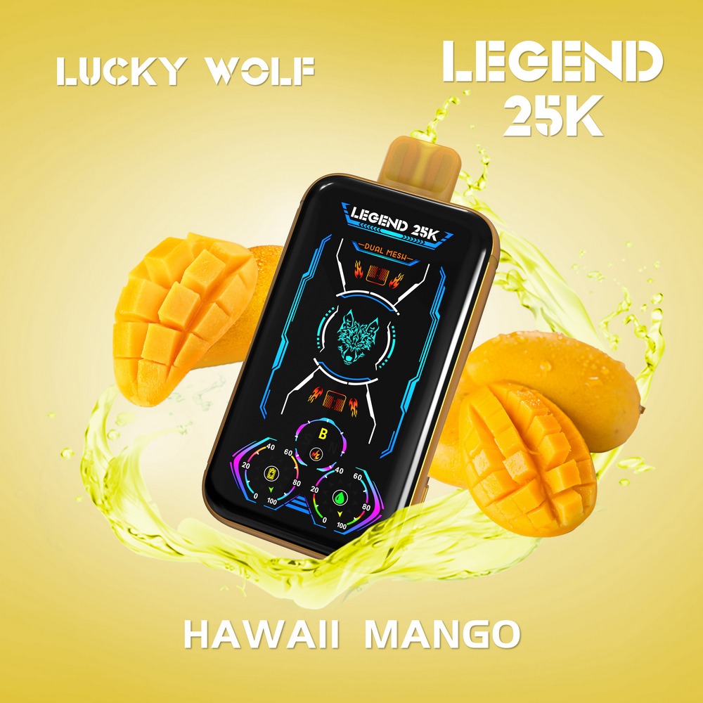 Lucky Wolf Legend 25K Disposable 5%, snowwolf