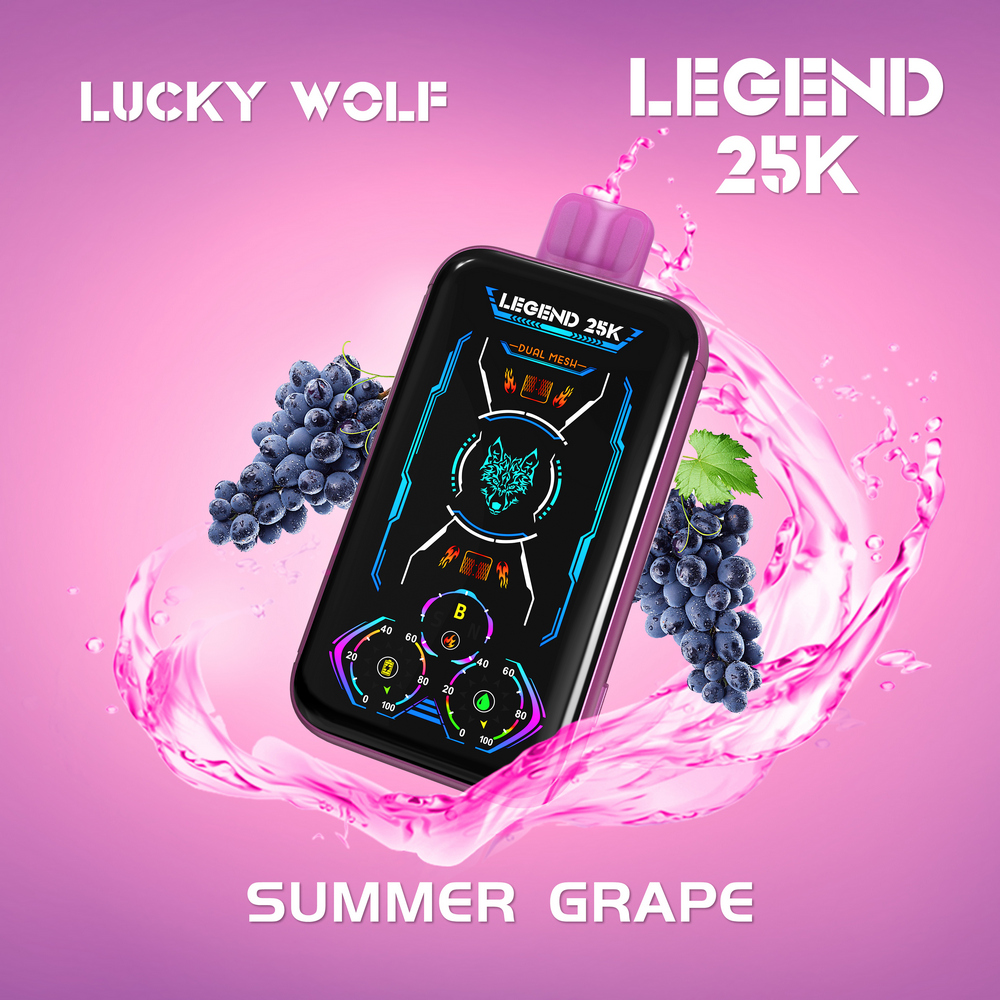 Lucky Wolf Legend 25K Disposable 5%, snowwolf