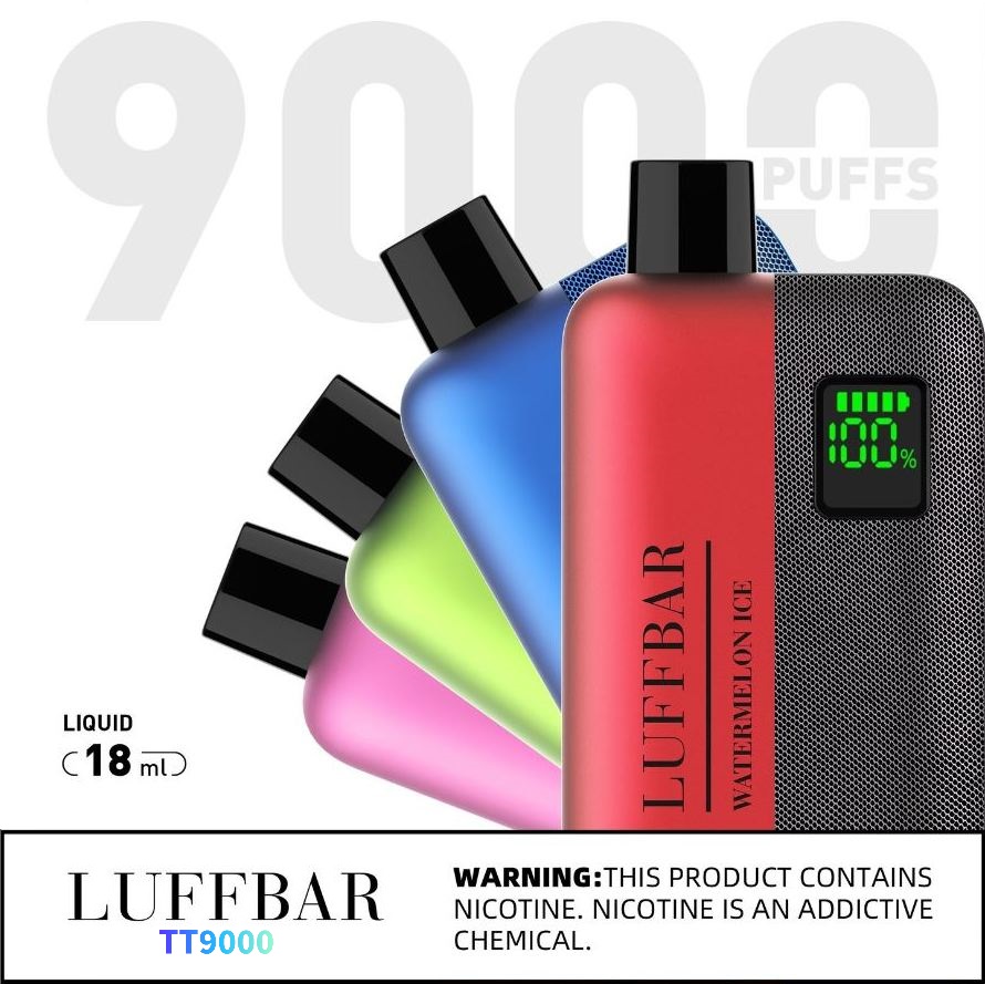 LUFFBAR TT9000 Disposable 5%, 2deal
