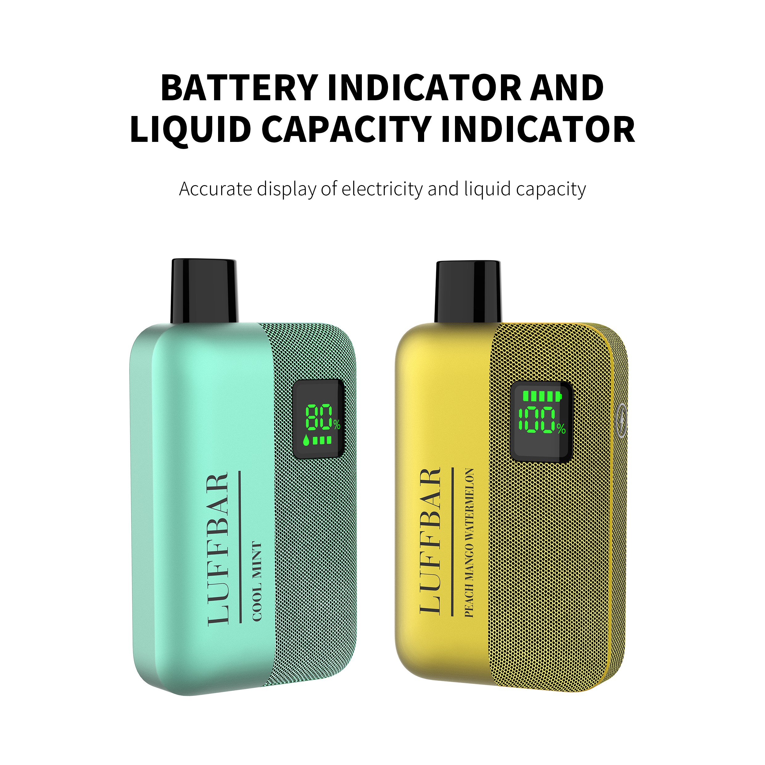 LUFFBAR TT9000 Disposable 5%, 2deal