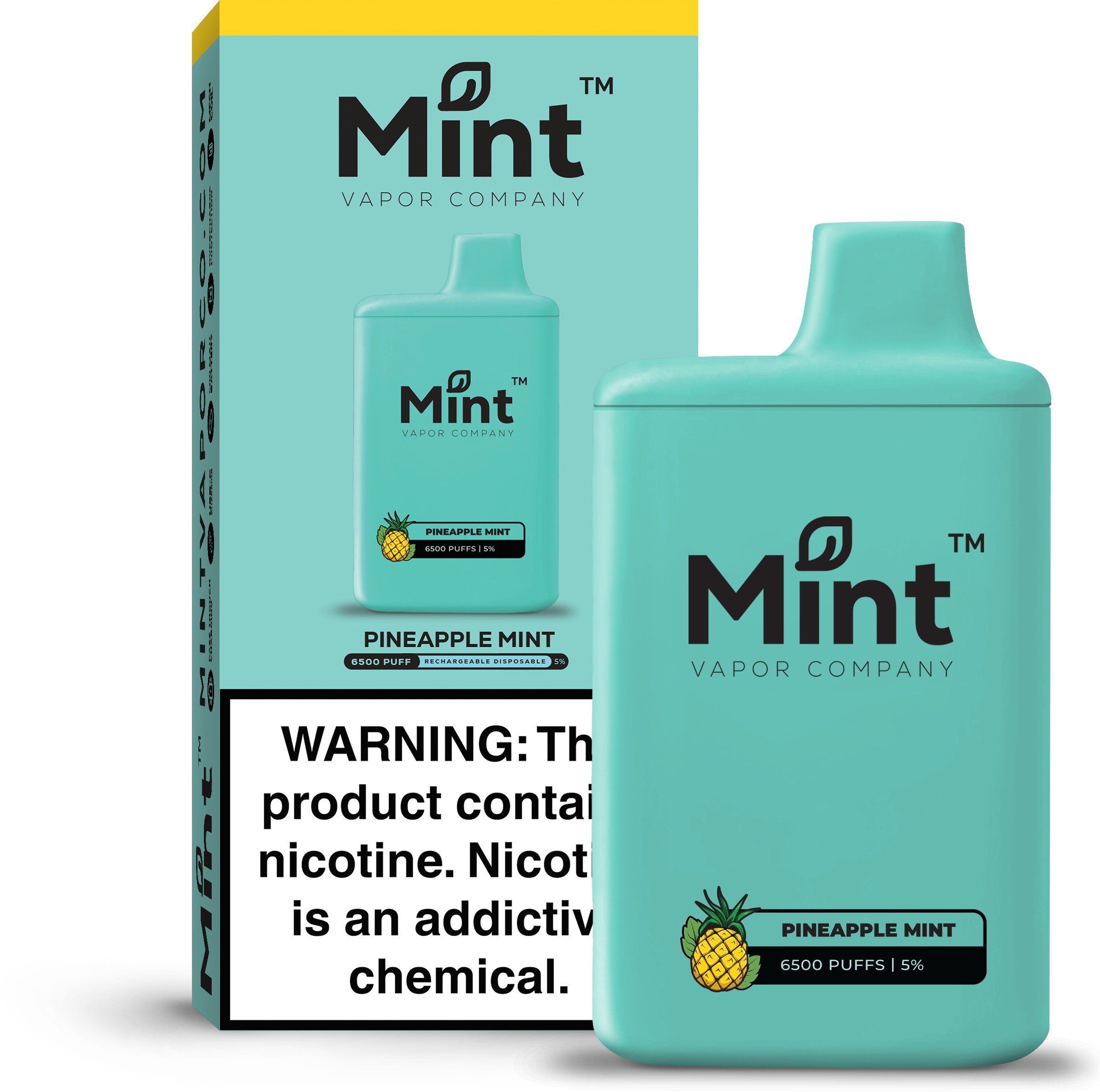 MINT by MNKE Bars Disposable 5%, mint 6500