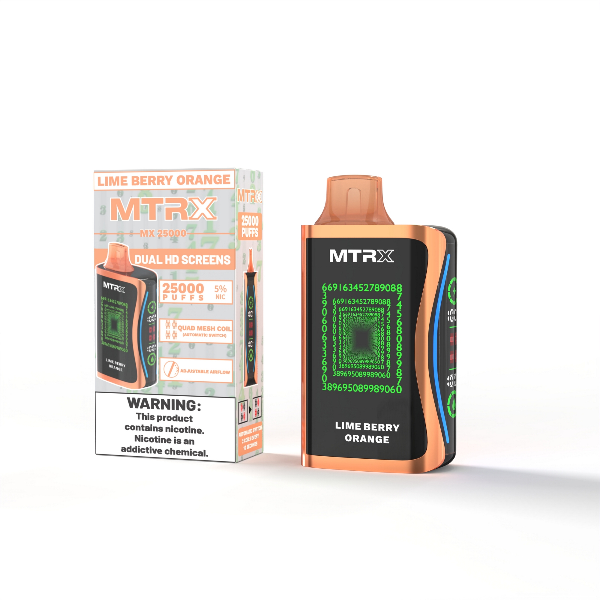 MTRX MX 25000 Disposable 5%, mtrx 25k, mx25000, mx25k