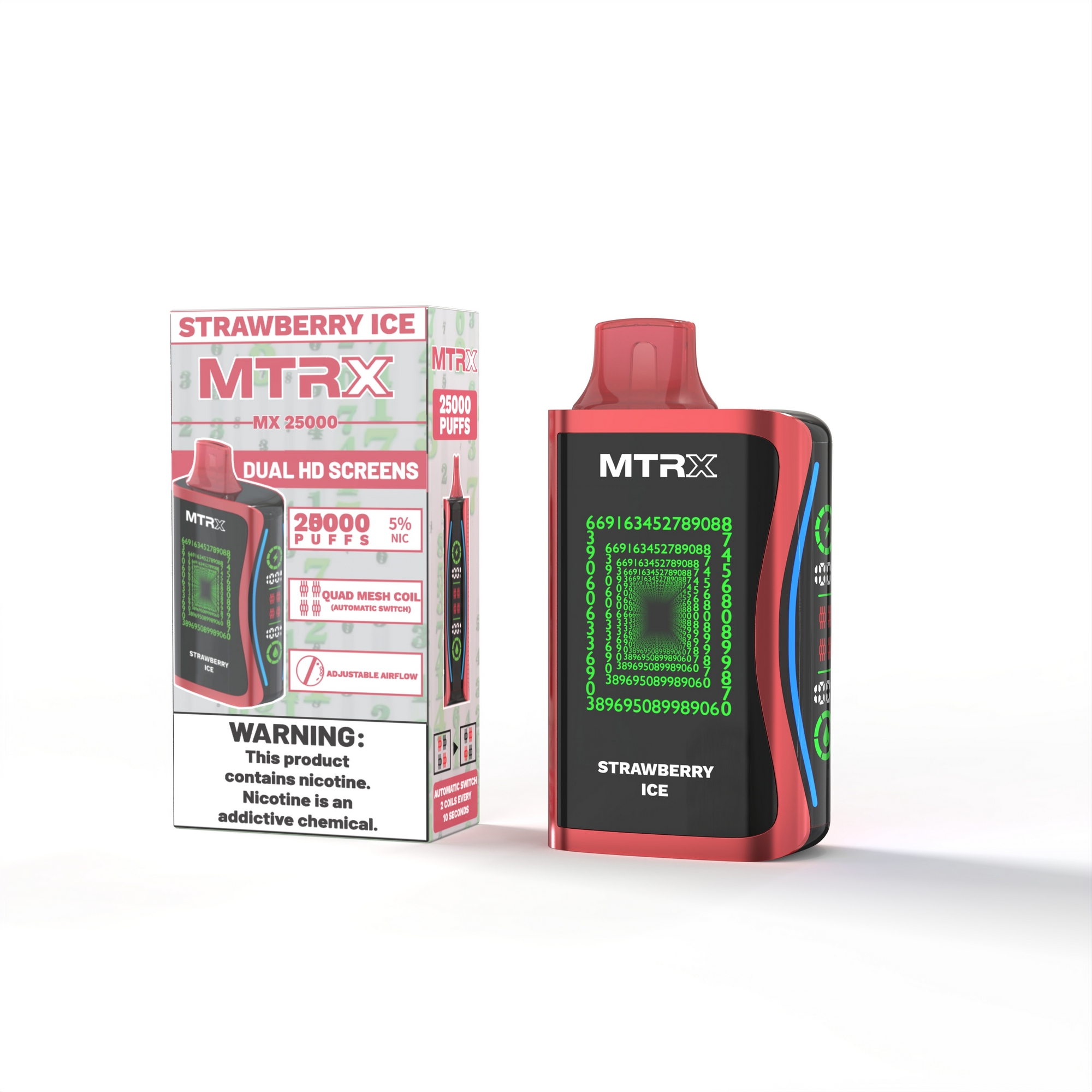 MTRX MX 25000 Disposable 5%, mtrx 25k, mx25000, mx25k