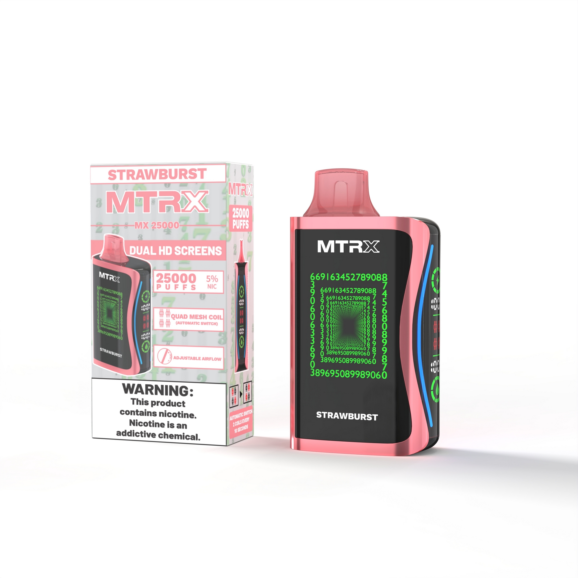 MTRX MX 25000 Disposable 5%, mtrx 25k, mx25000, mx25k