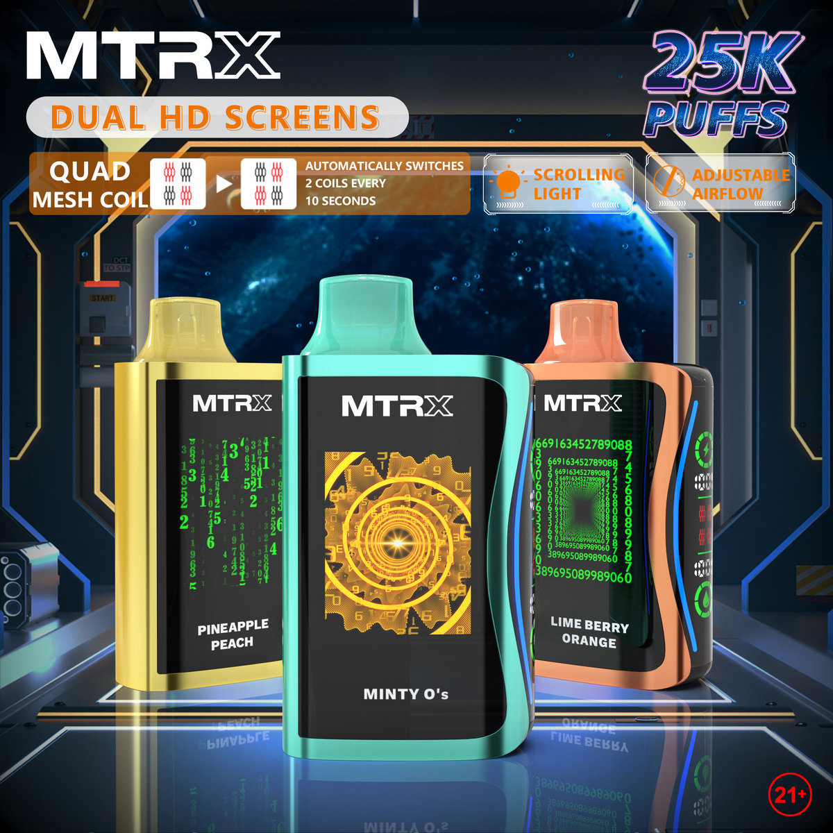 MTRX MX 25000 Disposable 5%, mtrx 25k, mx25000, mx25k