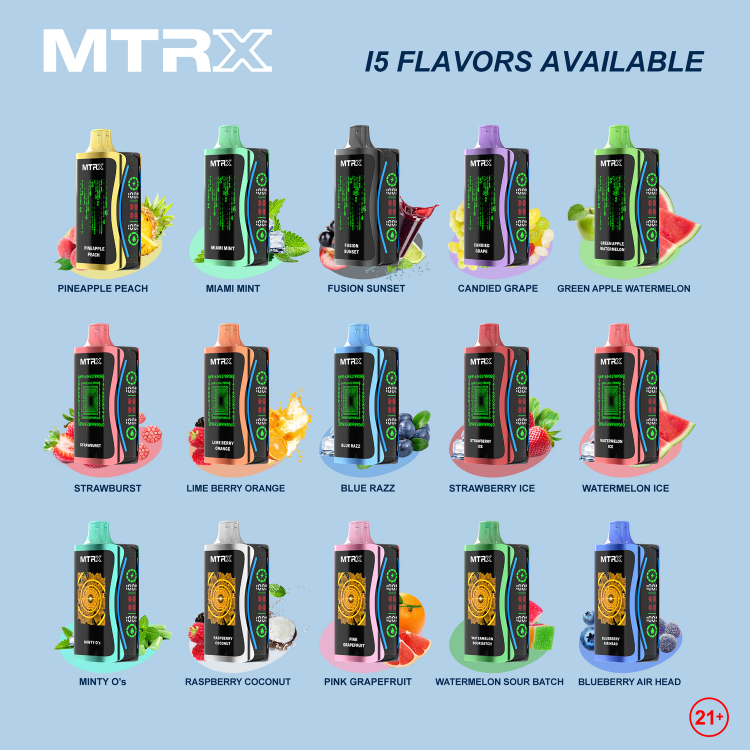 MTRX MX 25000 Disposable 5%, mtrx 25k, mx25000, mx25k