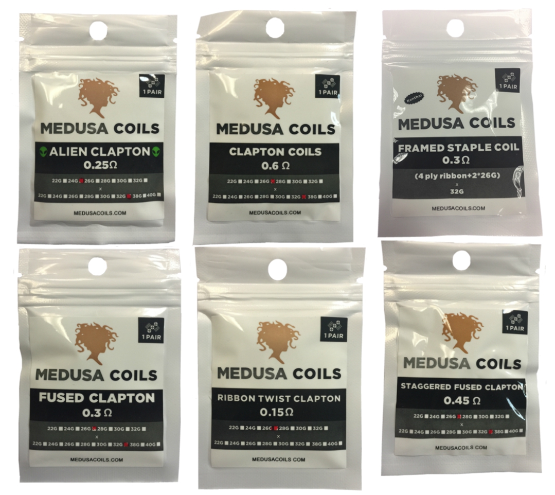 Medusa Coils 2 Packs