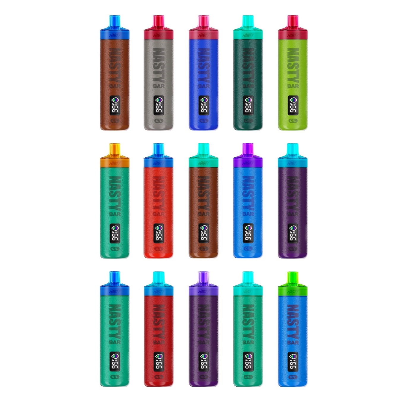 Nasty Bar Hooqa DFR10Ki DTL Disposable 3mg, hookah-style disposable ...