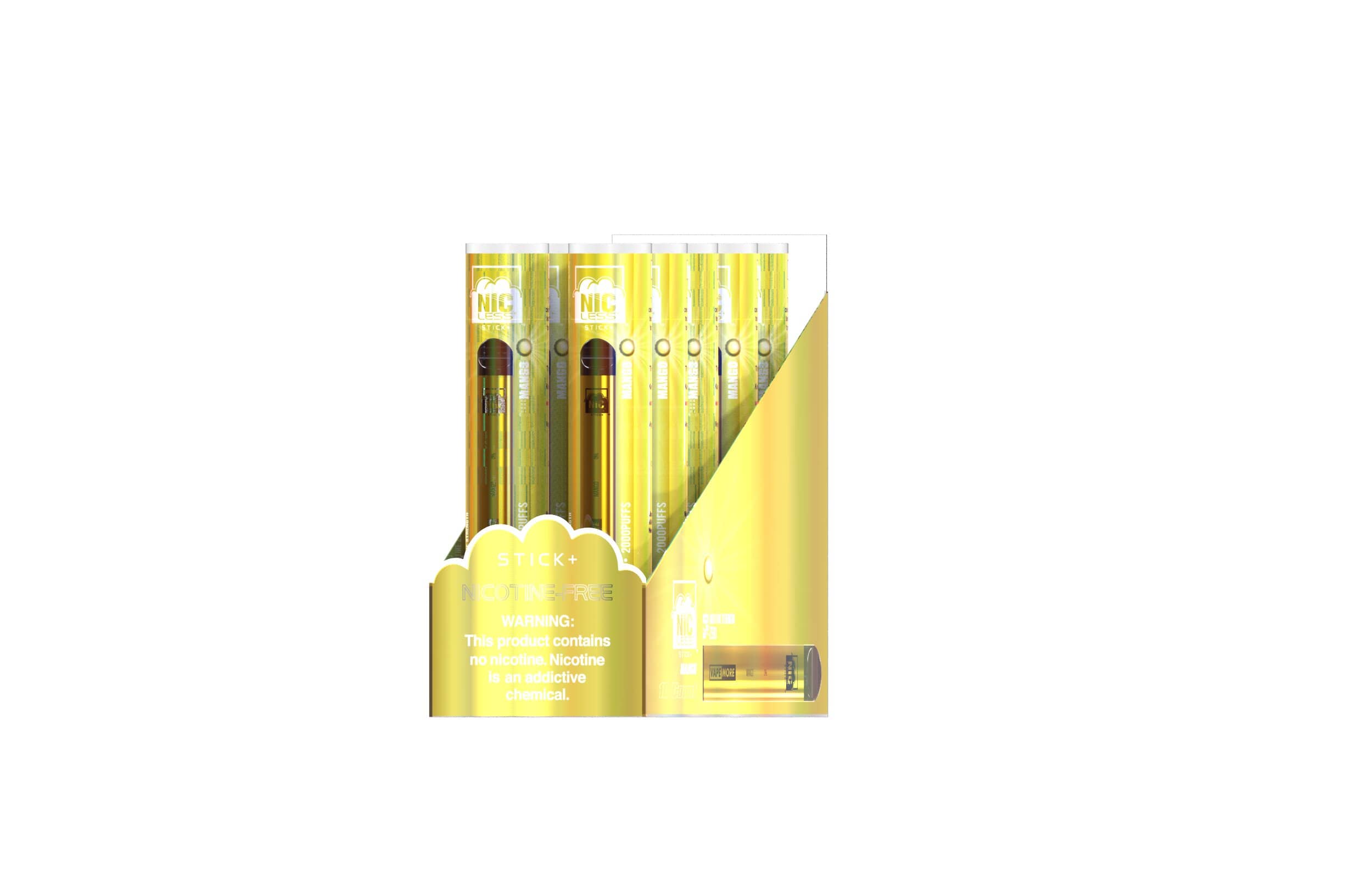 Nicless Stick + Disposable 0% NICOTINE FREE - Mango