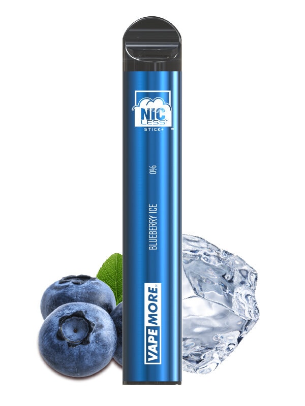 Nicless Stick + Disposable 0% NICOTINE FREE - Blueberry Ice