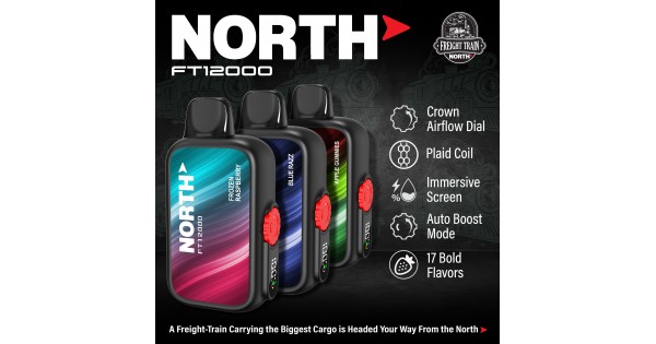 North FT12000 Disposable 5%, freight train 12k