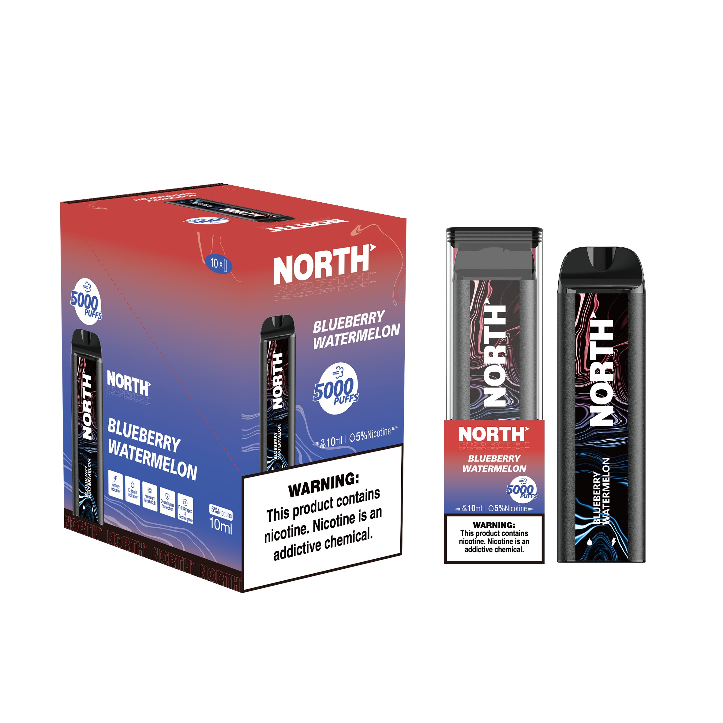 North 5000 Disposable 5%