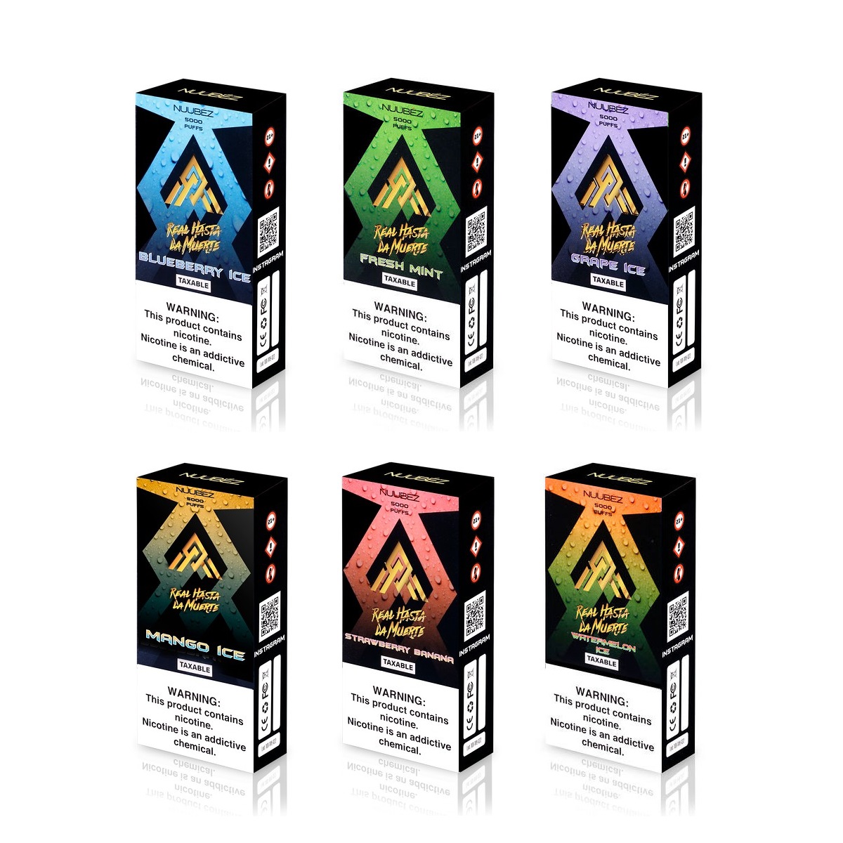 Nuubez RHLM 5000 Disposable 5%, real hasta la muerte, nuubez 5000