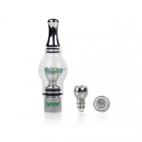 OOZE Gusher Globe Atomizer, dual quartz coil, aromatherapy, alternative