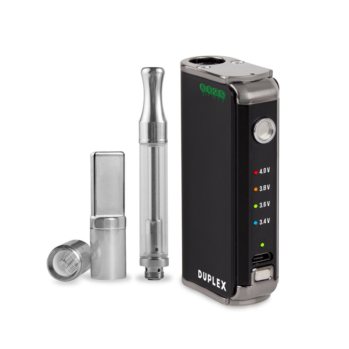 OOZE Duplex Dual Extract Vaporizer Kit, 510, quartz dual, ceramic ...