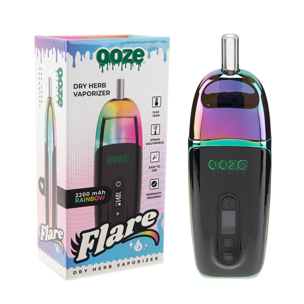 OOZE Flare Dry Herb Vaporizer, ooze life, thc, , dry herb, flower ...