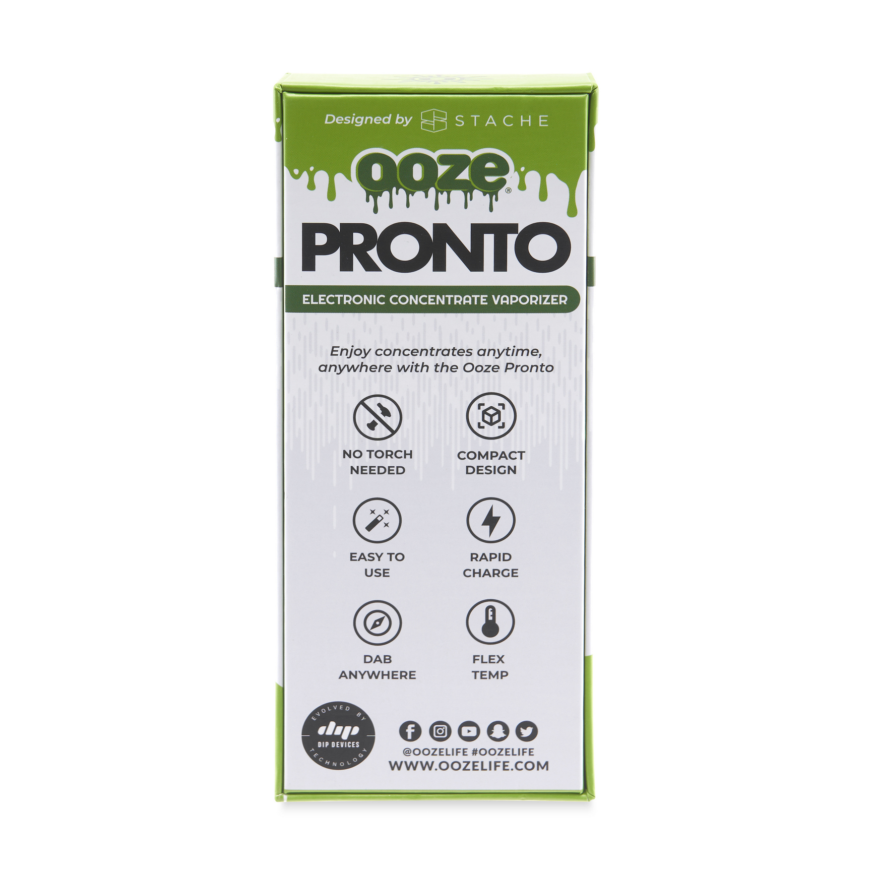 OOZE Pronto Vaporizer, pronto replacement fritted quartz tips, pronto ...