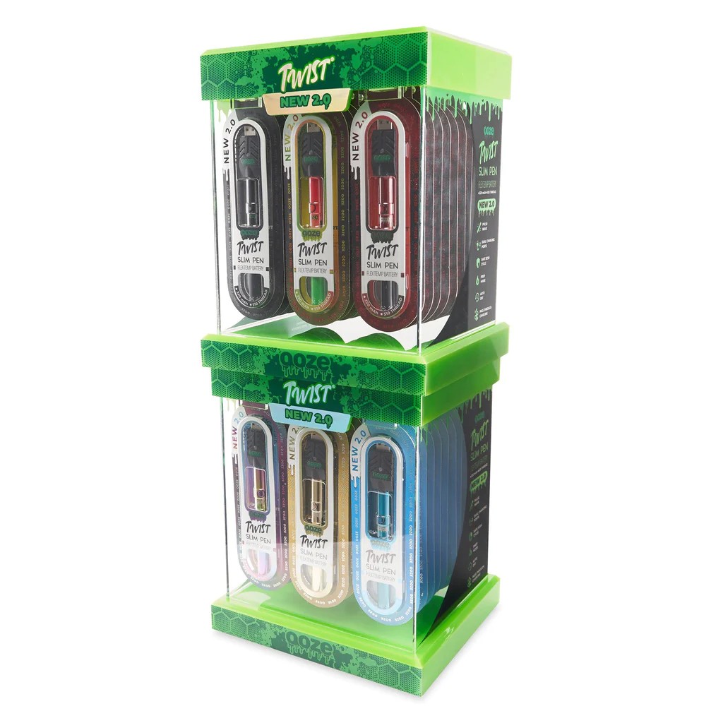 OOZE Slim Twist 2.0 Display 48CT, ooze slim twist 2.0 w/ smart usb ...