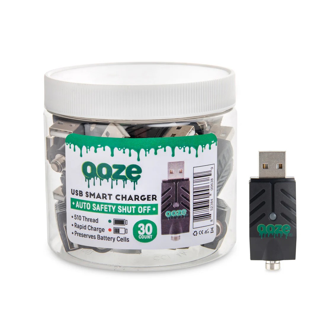 OOZE USB Smart Chargers 30CT, ooze life, thc, wax, dab, concentrates ...