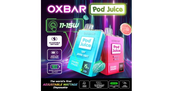 Pod Juice x OXBAR Magic Maze Pro 10K Disposable 5%