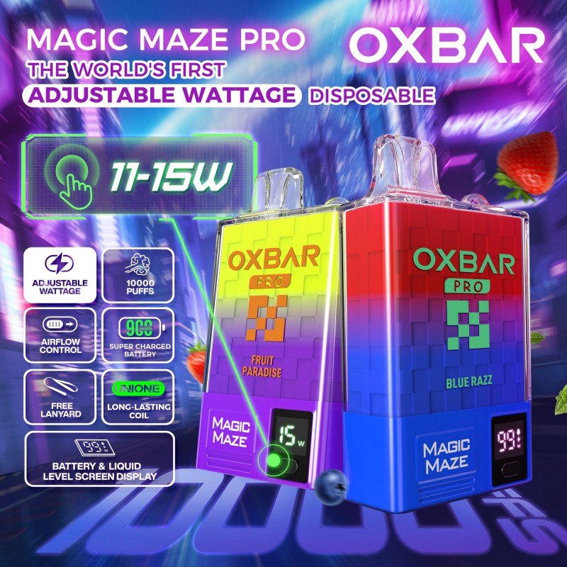 OXBAR Magic Maze Pro 10K Disposable 5%