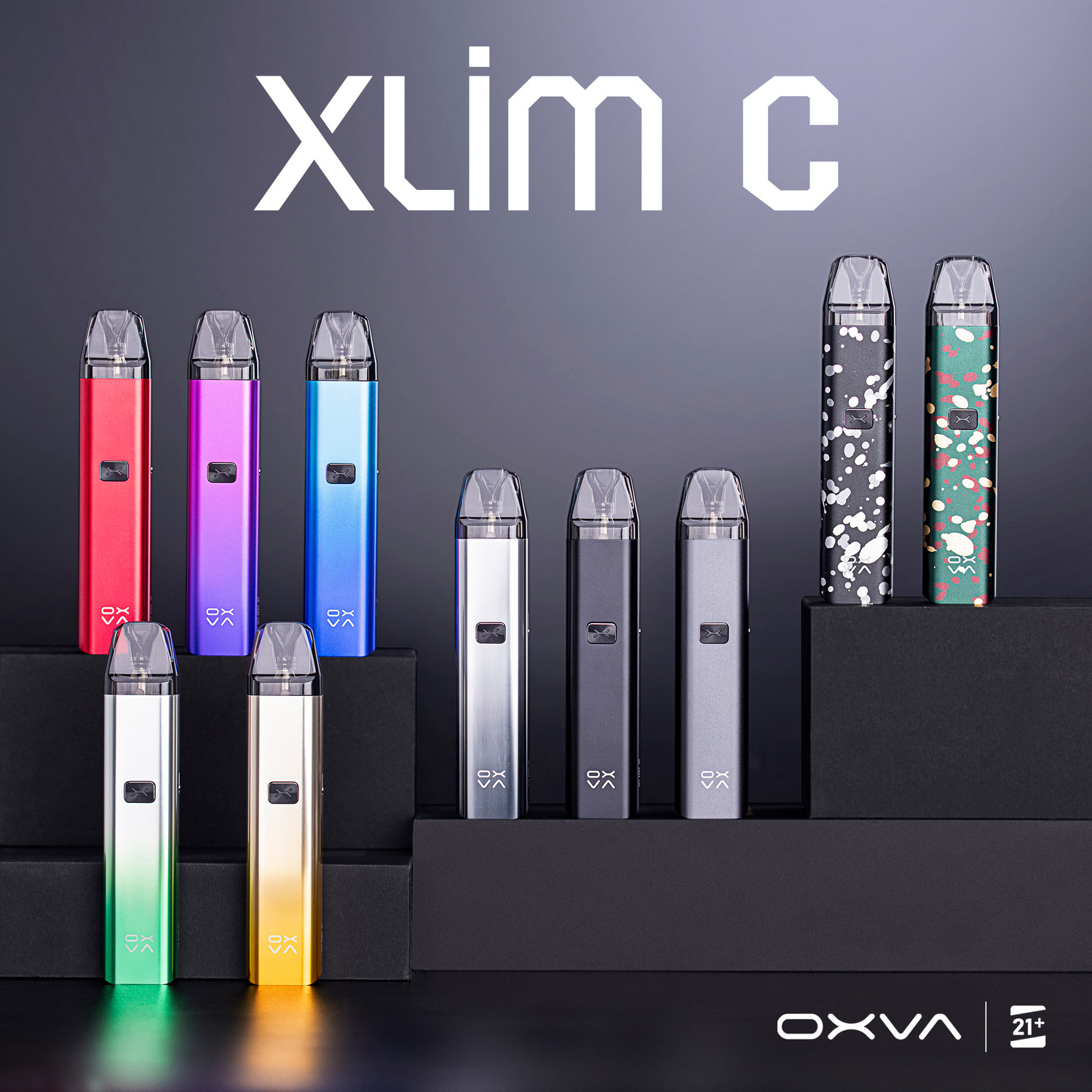 OXVA XLIM C Kit, xlim c empty cartridges, xlim c replacement coils ...
