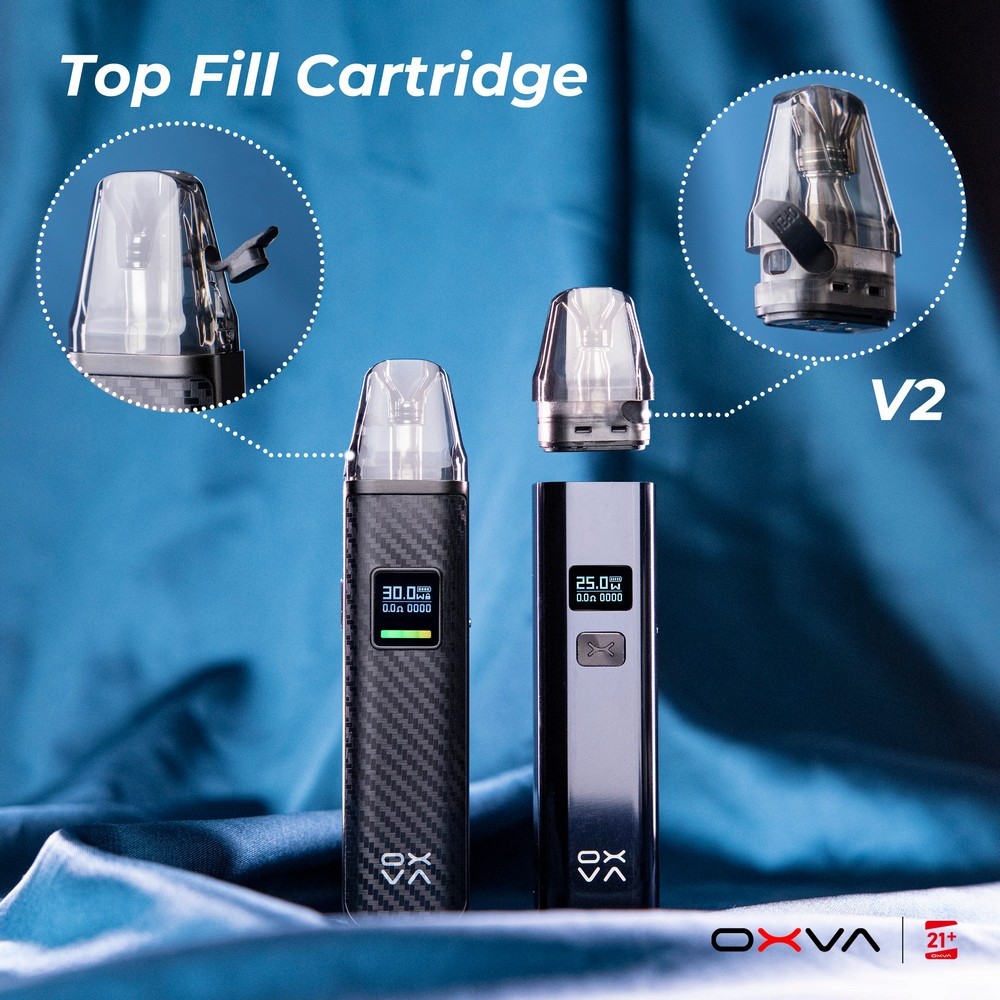 OXVA XLIM Top Fill Cartridges 3pk, xlim v3 cartridges, xlim series
