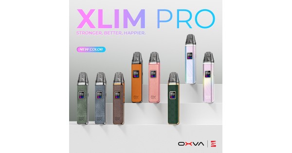 OXVA XLIM Pro Kit, xlim top fill version cartridges, xlim v2 cartridges ...