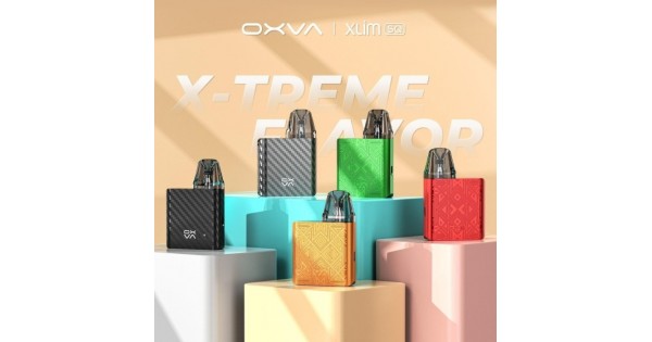OXVA XLIM SQ Kit, xlim v2 cartridges, xlim series