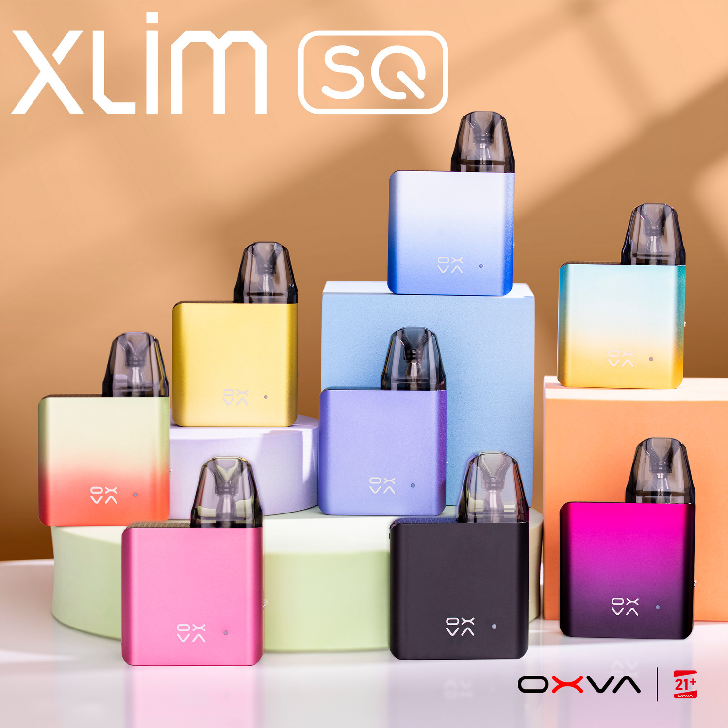 OXVA XLIM SQ Kit, xlim v2 cartridges, xlim series
