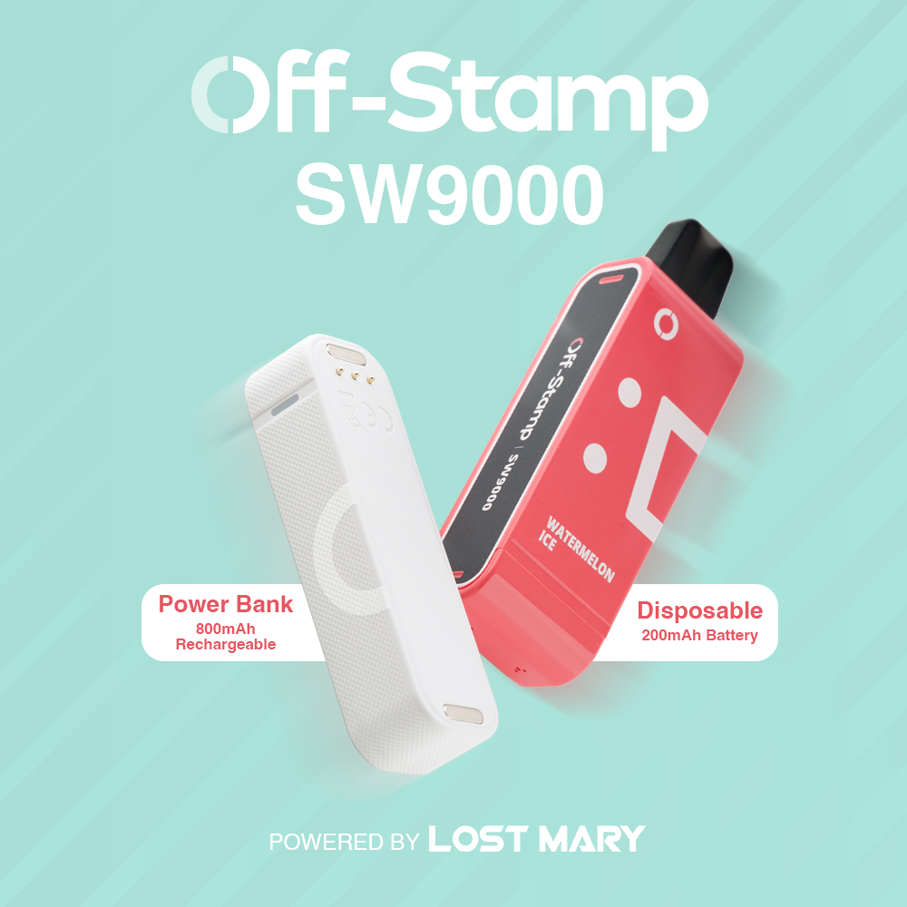 Off-Stamp SW9000 Disposable Kit (Pod + Charging Station), lost mary ...